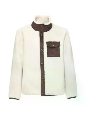 MC2 SAINT BARTH Patch-pocket Long-sleeve Coat - Neutrals