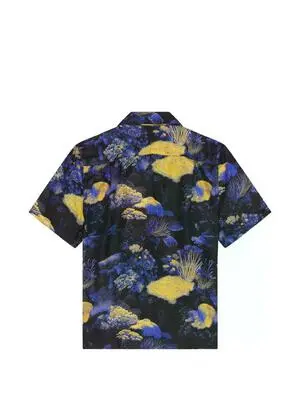 Vilebrequin Floral-print Shirt - Black