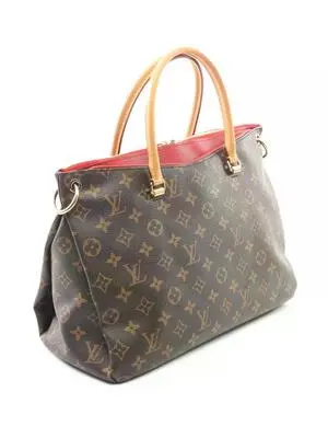LOUIS VUITTON 2016 Monogram Pallas Mm Satchel - Brown