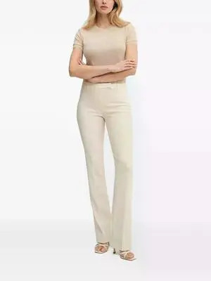 Patrizia Pepe Emblem Flared Trousers