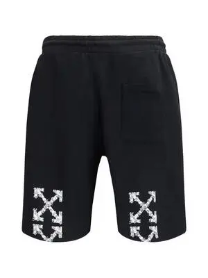 Off-White Arrow-print Skate Shorts