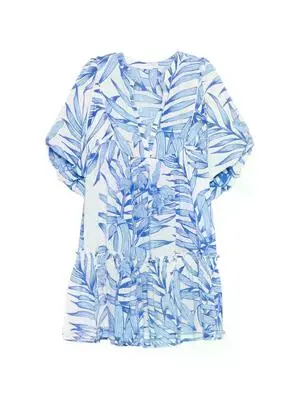 Poupette St Barth Cruz Mini Dress - Blue