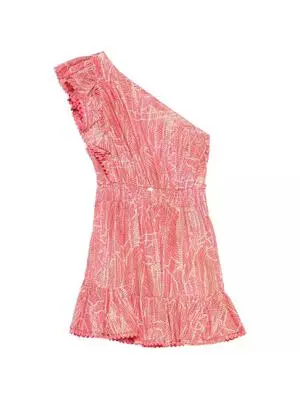 Poupette St Barth Corinne Mini Dress - Pink