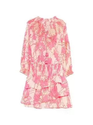 Poupette St Barth Anna Mini Dress - Pink