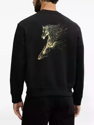 Armani Exchange Horse-print Sweatshirt