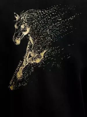 Armani Exchange Horse-print Sweatshirt