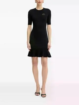 Armani Exchange Ruffled Mini Dress