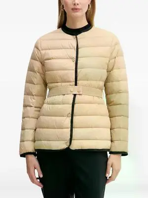 Armani Exchange Quilted Belted Jacket