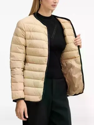 Armani Exchange Quilted Belted Jacket