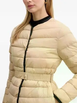 Armani Exchange Quilted Belted Jacket