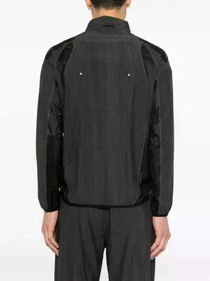 ROA Zip-fastening Striped Jacket