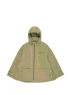 Bimba Y Lola Hooded Zipped Jacket - Green