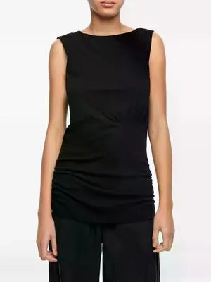 Bimba Y Lola Backless Ruched Tank Top