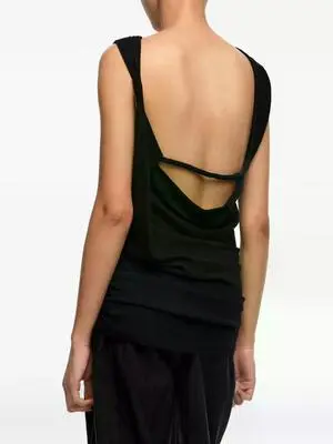 Bimba Y Lola Backless Ruched Tank Top
