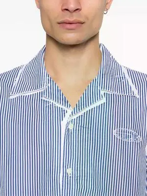 DIESEL® Striped Revere Collar Shirt
