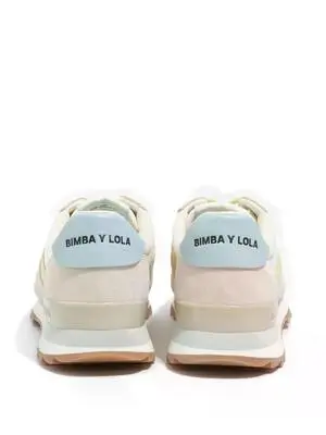 Bimba Y Lola Scalloped Sneakers - Neutrals