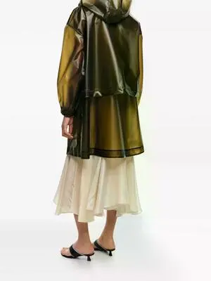 Bimba Y Lola Hooded Trench Coat - Green