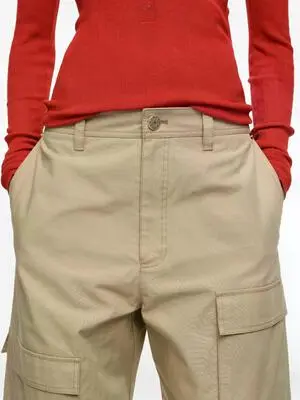 Bimba Y Lola Cargo-pocket Trousers - Neutrals