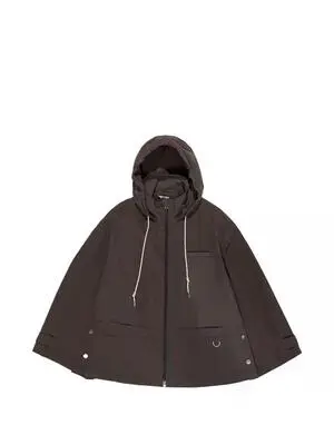 Bimba Y Lola Hooded Zip Jacket - Brown