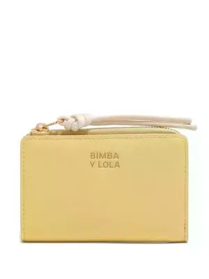 Bimba Y Lola Banana Zip Leather Wallet - Yellow