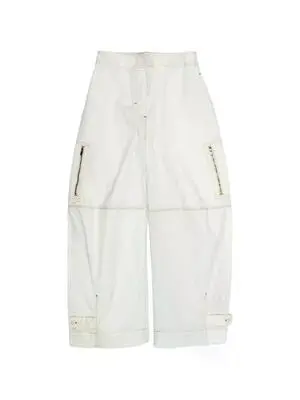 Bimba Y Lola Low-rise Trousers - White