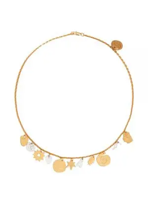 Bimba Y Lola Charm Necklace - Gold