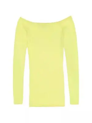 Bimba Y Lola Off-shoulder Top - Yellow