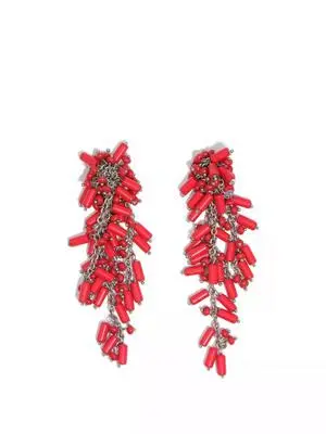 Bimba Y Lola Coral Cascade Earrings