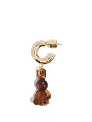 Bimba Y Lola Rabbit Hoop Earrings