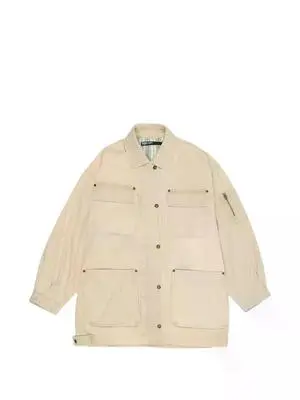 Bimba Y Lola Patch-pocket Coat - Neutrals