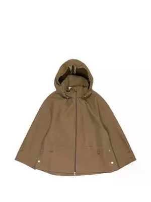 Bimba Y Lola Hooded Zipped Jacket - Brown