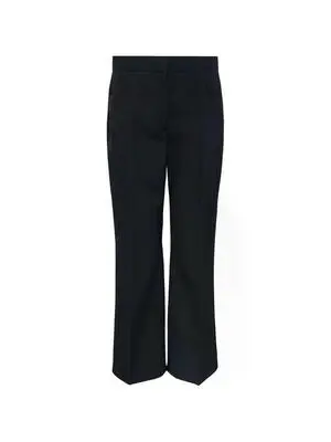 JIL SANDER Flared-leg Trousers - Black