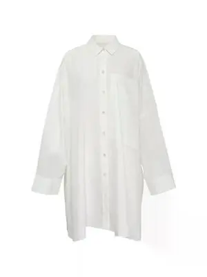 ENFOLD Oversized Shirt - White