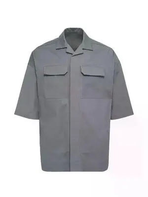 Rick Owens Magnum Tommy Flap-pocket Shirt - Grey