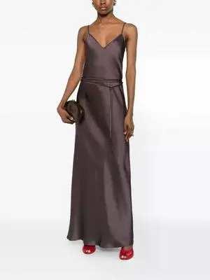 Antonelli Firenze V-neck Slip Maxi Dress