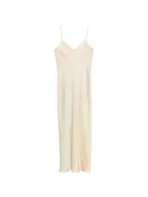 Antonelli Firenze V-neck Slip Maxi Dress - Neutrals
