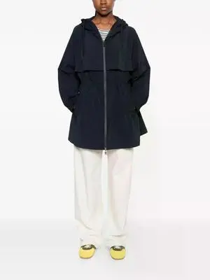 Herno Hooded Zip-fastening Coat