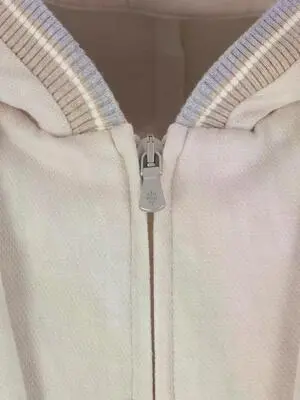 Eleventy Hooded Cotton Blazer - Neutrals