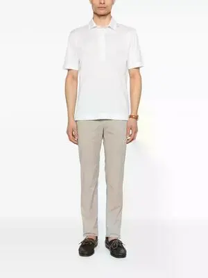 Zegna Collared Button Polo Shirt