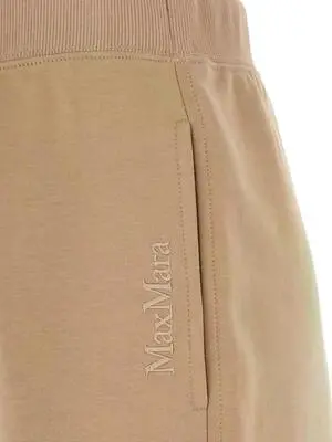 Max Mara Violino Elastic-waistband Joggers - Brown