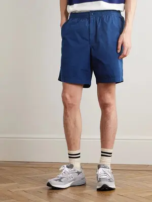 Polo Ralph Lauren Straight-leg Cotton Shorts - Blue