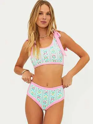 Victoria's Secret Beach Riot Marcella Bikini Bottom - Blue