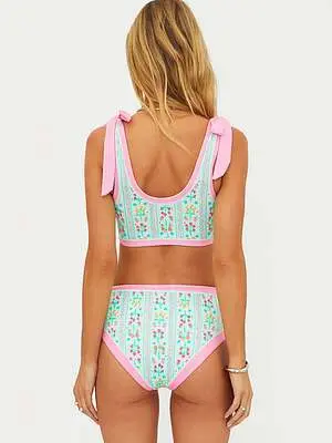 Victoria's Secret Beach Riot Marcella Bikini Bottom - Blue