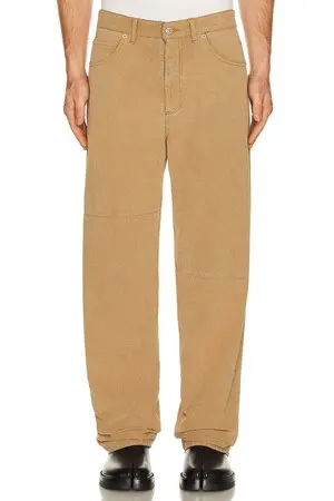 MAISON MARGIELA 5 Pockets Pants In Brown