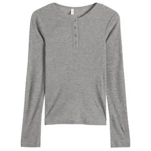 SAMSØE SAMSØE Sadodo Long Sleeve Henley Top