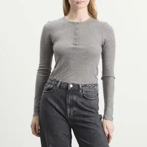 SAMSØE SAMSØE Sadodo Long Sleeve Henley Top