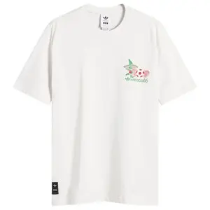 Adidas Pique Mascot T-shirt - Cloud White