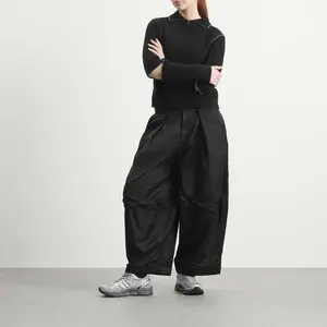 You Must Create Deadbeat Satin Trousers - Black