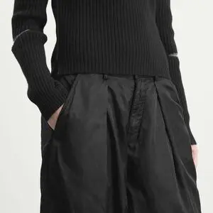 You Must Create Deadbeat Satin Trousers - Black