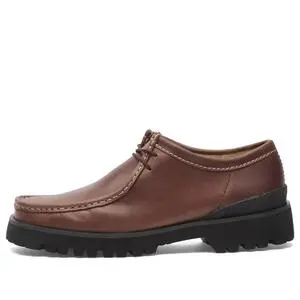 Clarks Walla Yukoner Shoes - Brown Leather